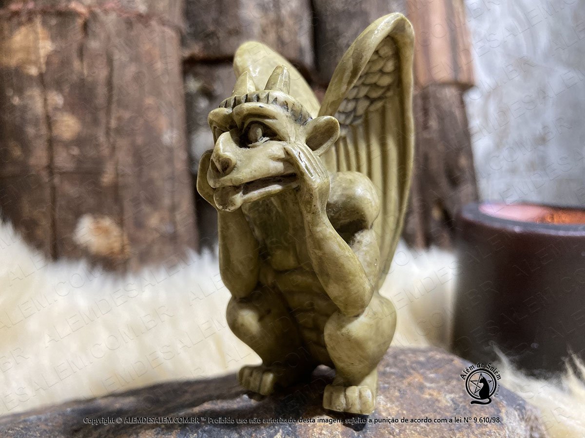 gargula notre dame • Além de Salém