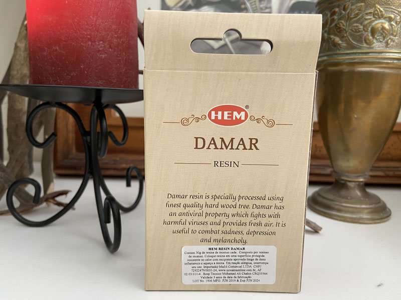 Resina Natural Damar Indiana 30g • Além de Salém