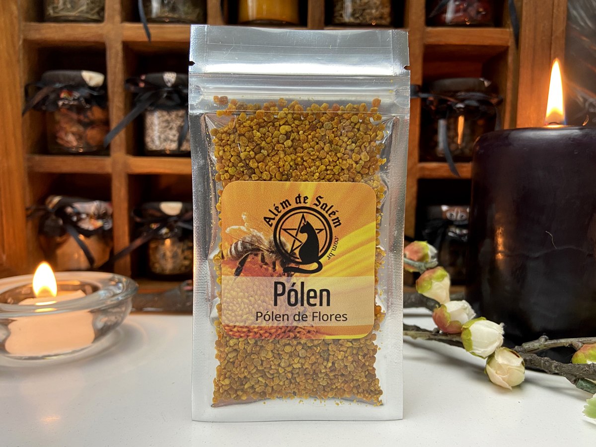 Pólen de Abelhas - Potencializador Mágico • Além de Salém